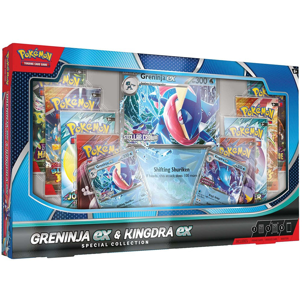 Greninja ex & Kingdra ex Collection - Authentic Pokemon TCG – Kuki Kards