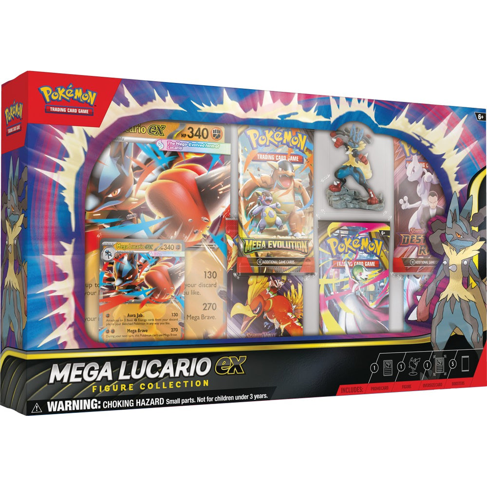 Mega Lucario ex Collection - Authentic Pokemon TCG – Kuki Kards