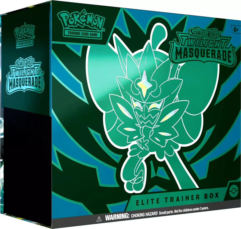 Twilight Masquerade Elite Trainer Box - Authentic Pokemon TCG – Kuki Kards